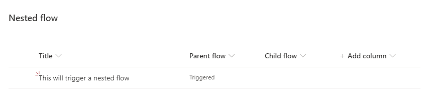 About365 - Nested flows in Power Automate - Running child flows