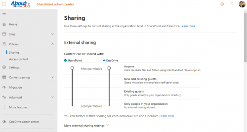 About365 - How to share a Power App with an external user