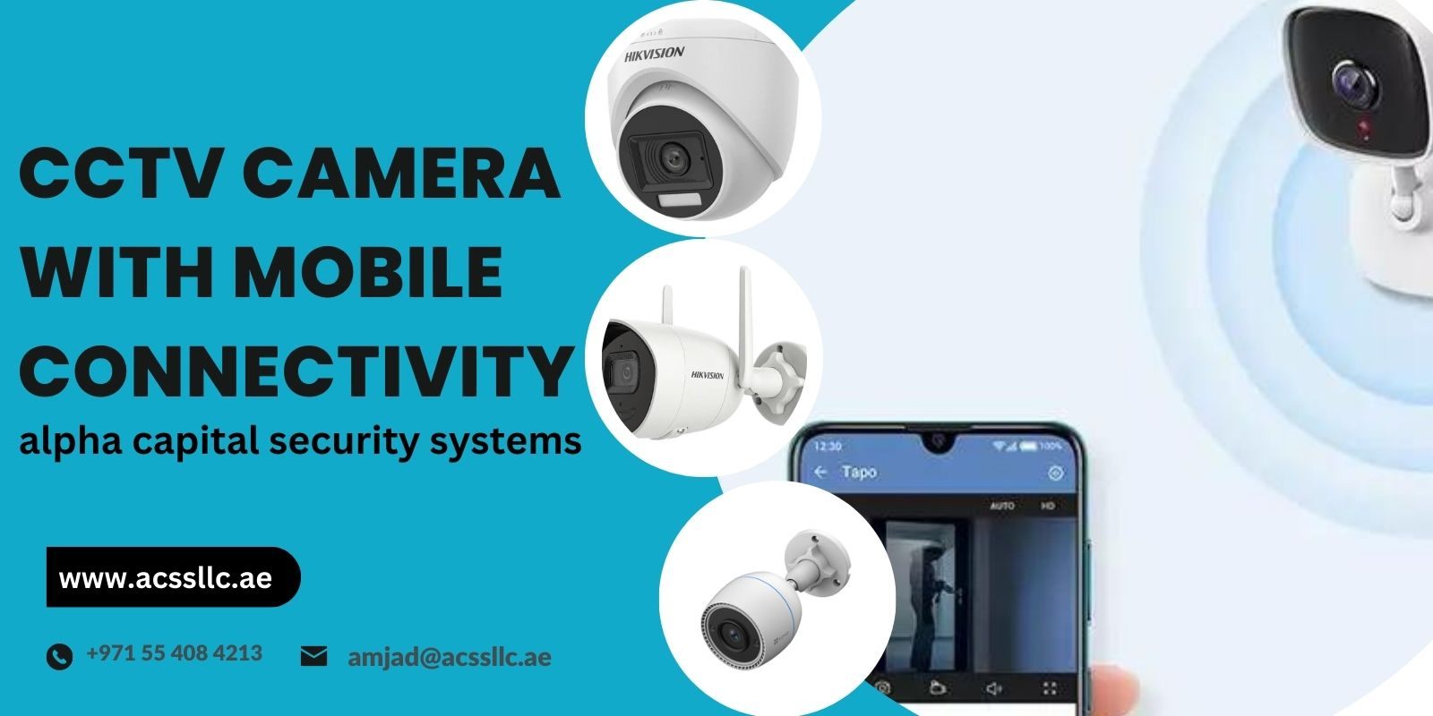 24/7 Security | CCTV Camera with Mobile Connectivity