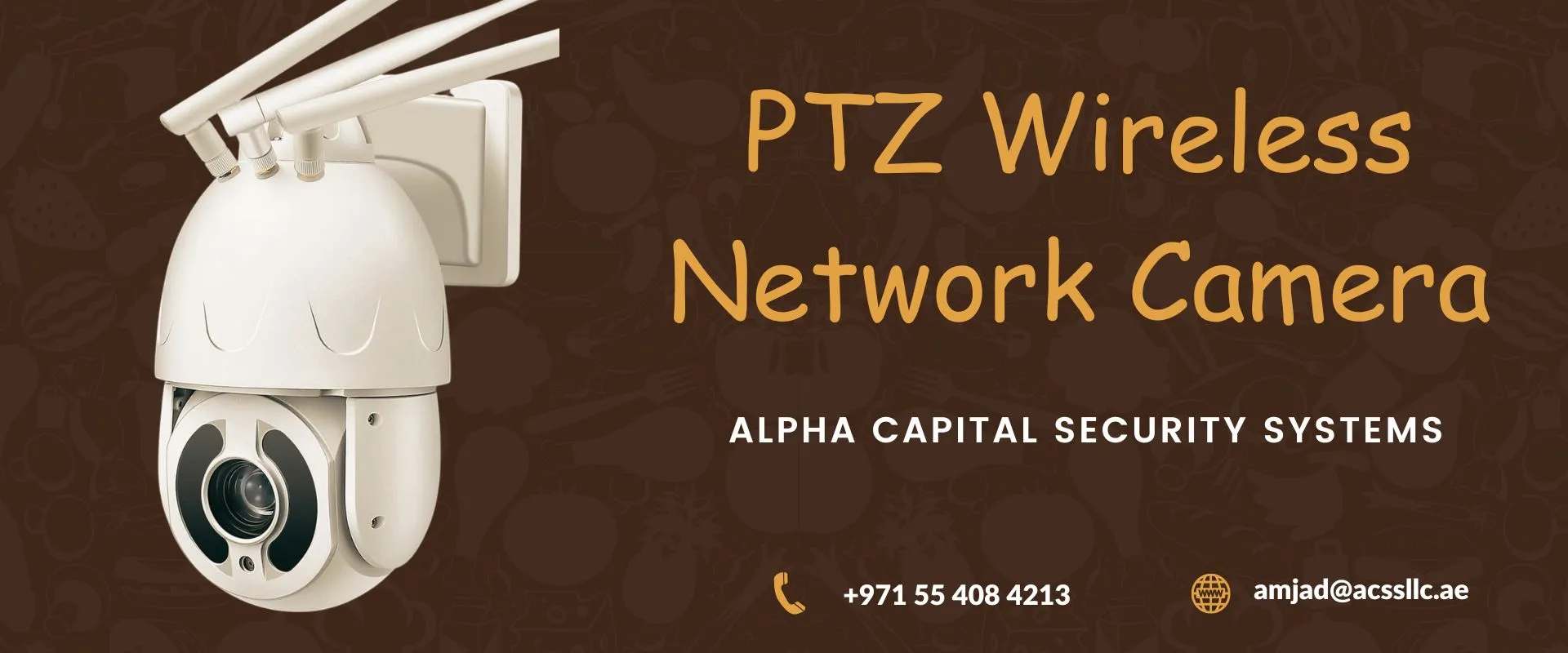 Best PTZ Wireless Network Camera Installaiton in Dubai 2024