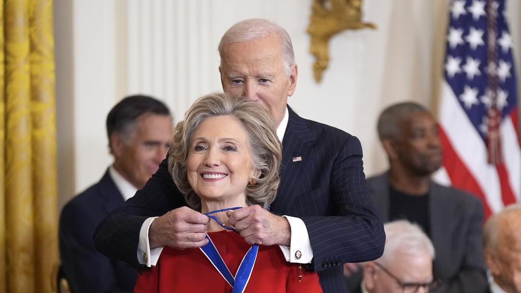 US President Joe Biden presents the Presidential Medal of Freedom to ... US President Joe Biden presents the Presidential Medal of Freedom to ...