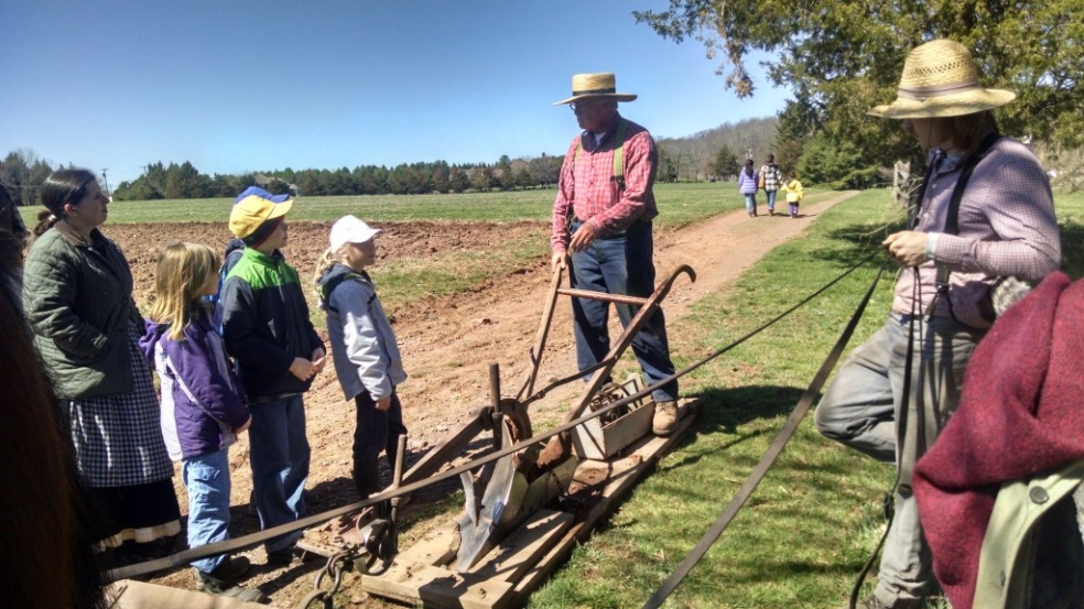 When work is fun and learning at Howell Living History Farm ...