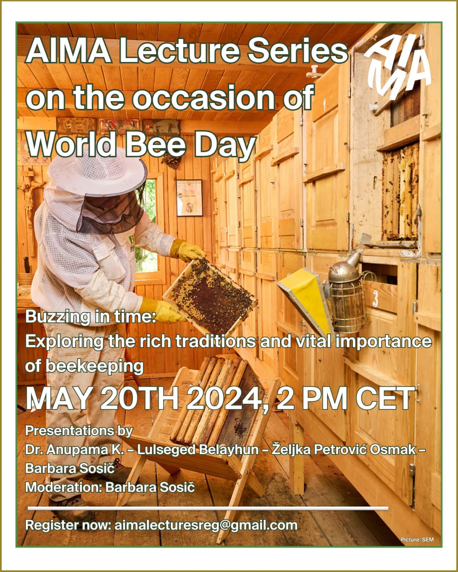 World Bee Day 2024 AIMA Lecture Series – Agricultural Museums