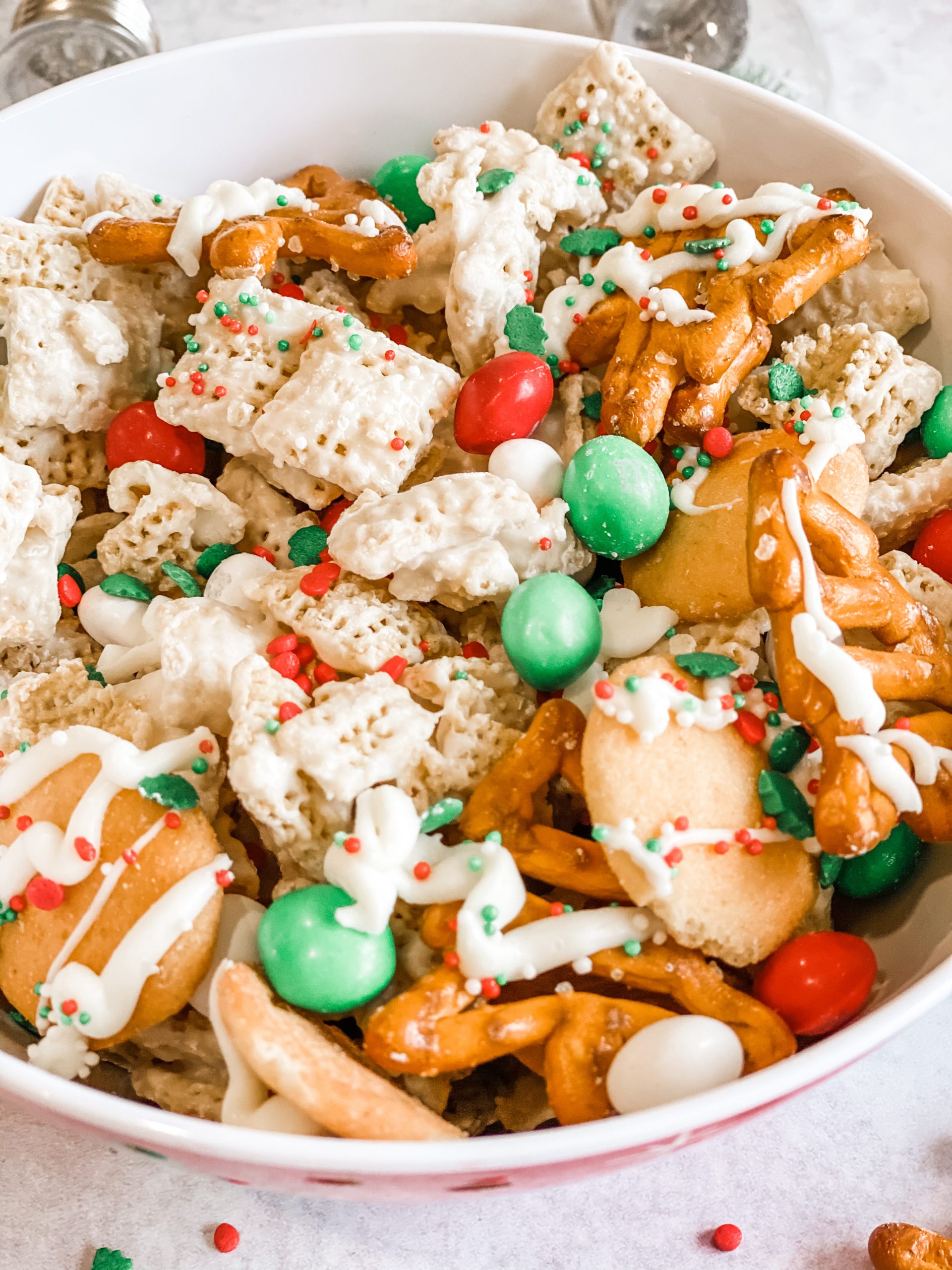 Elf Chex Mix Recipe - Ahalfbakedmom