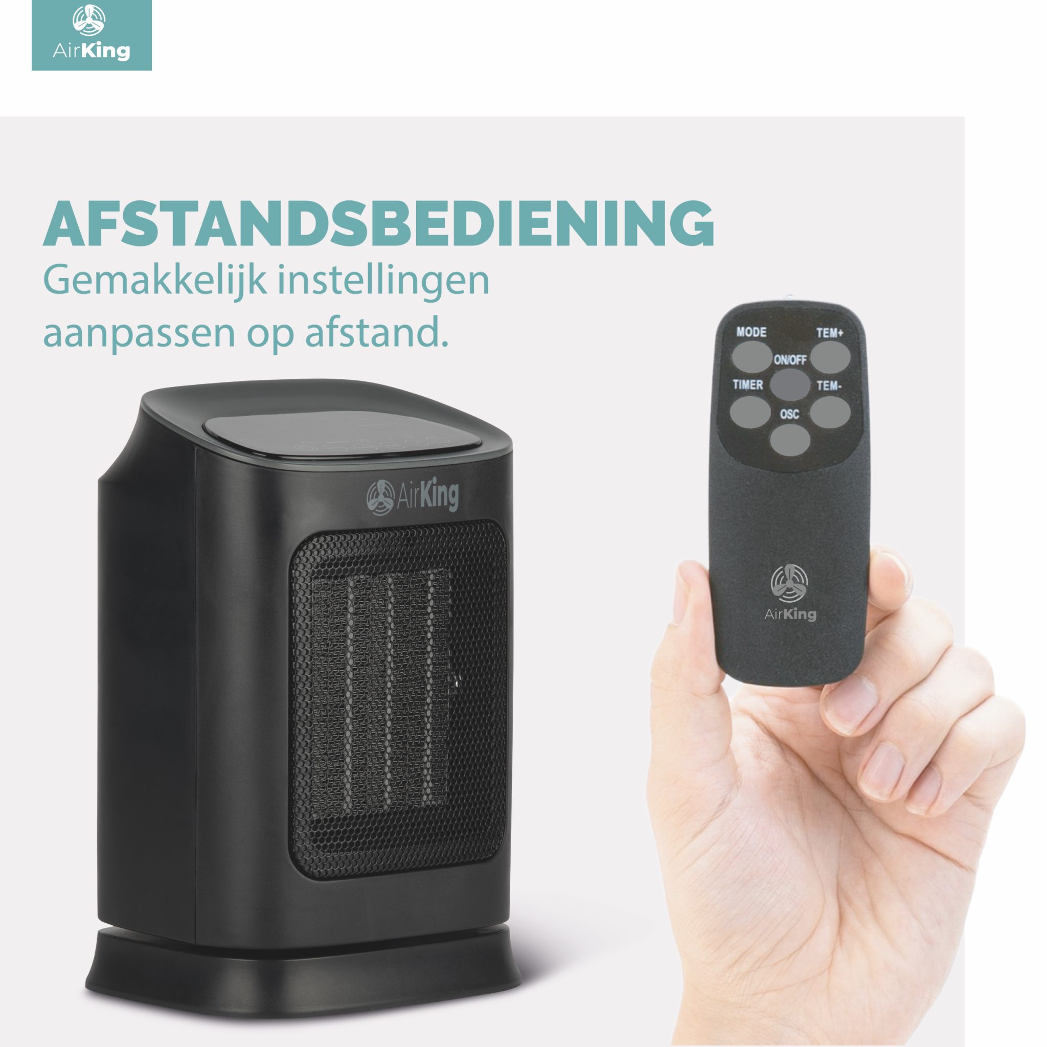 Air-King Elektrische Kachel Afstandsbediening – AirKing