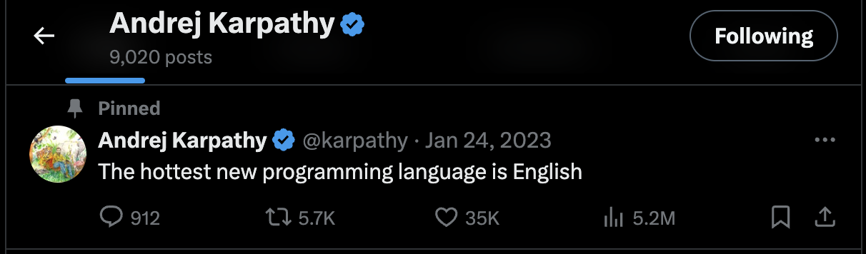 The Hottest New Programming Language is … English – AIworks