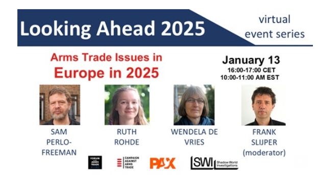 Webinar “Arms Trade Issues in Europe in 2025”