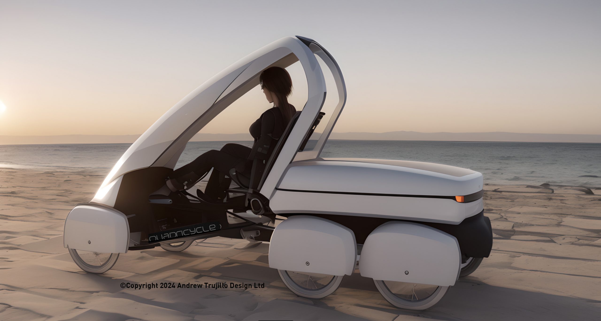 Quadricycle - Pedalec - Andrew Trujillo Design