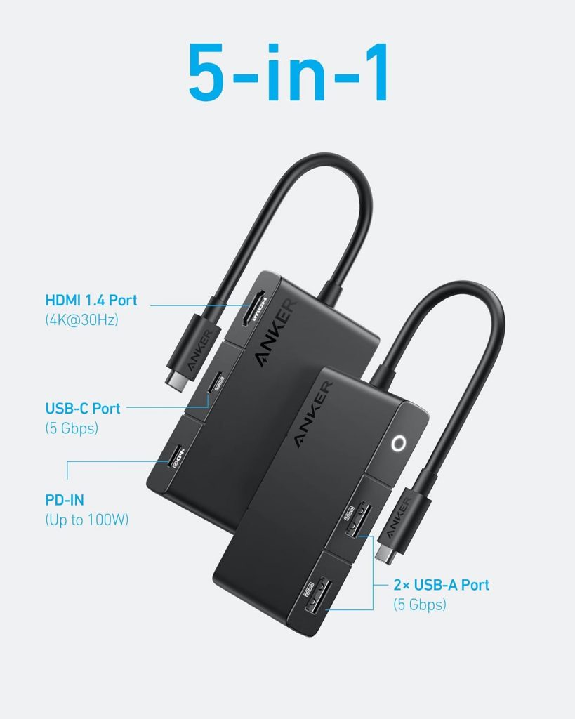 Anker 332 USB-C Hub (5-in-1, 4K HDMI) - Anker Panama