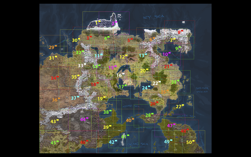 Atlas of the Flanaess 576 CY - a first close look! - Anna B. Meyer