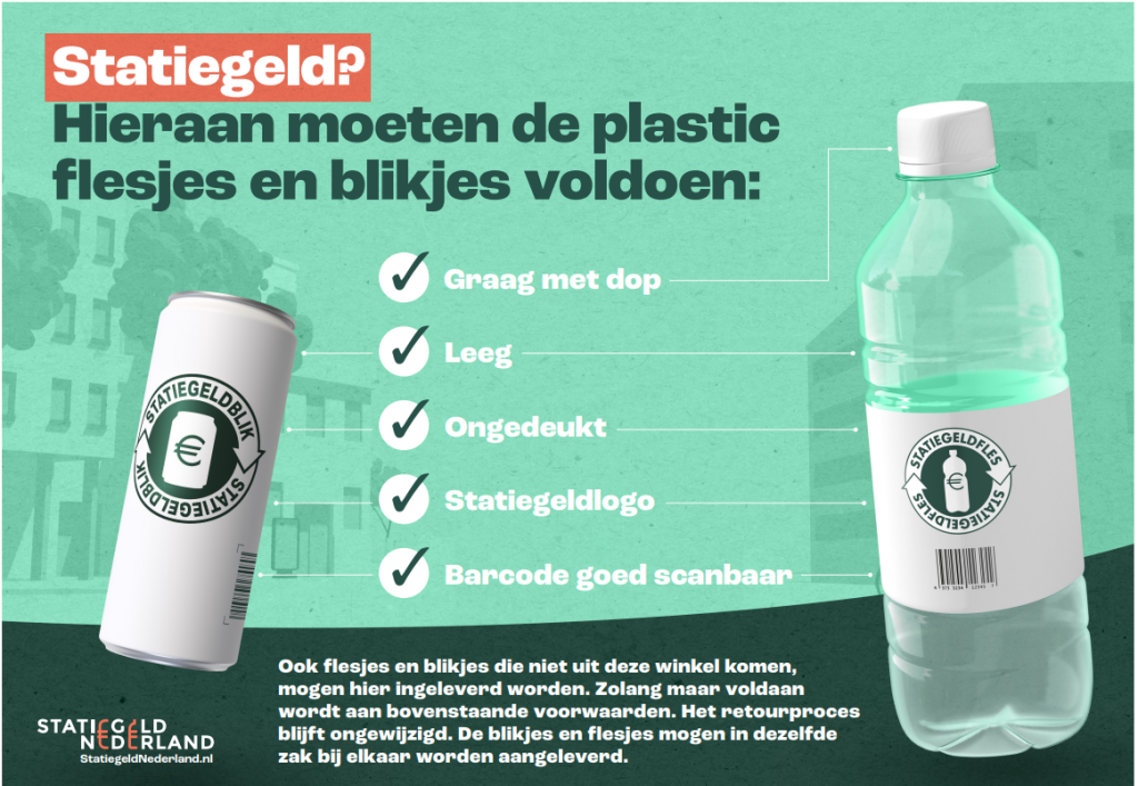 Nieuwe statiegeld regels. Dit moet u weten