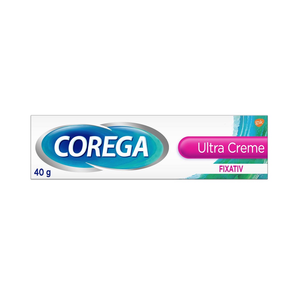 COREGA Ultra Cream FIXATIV Tandproteser 40 g - aposve.se