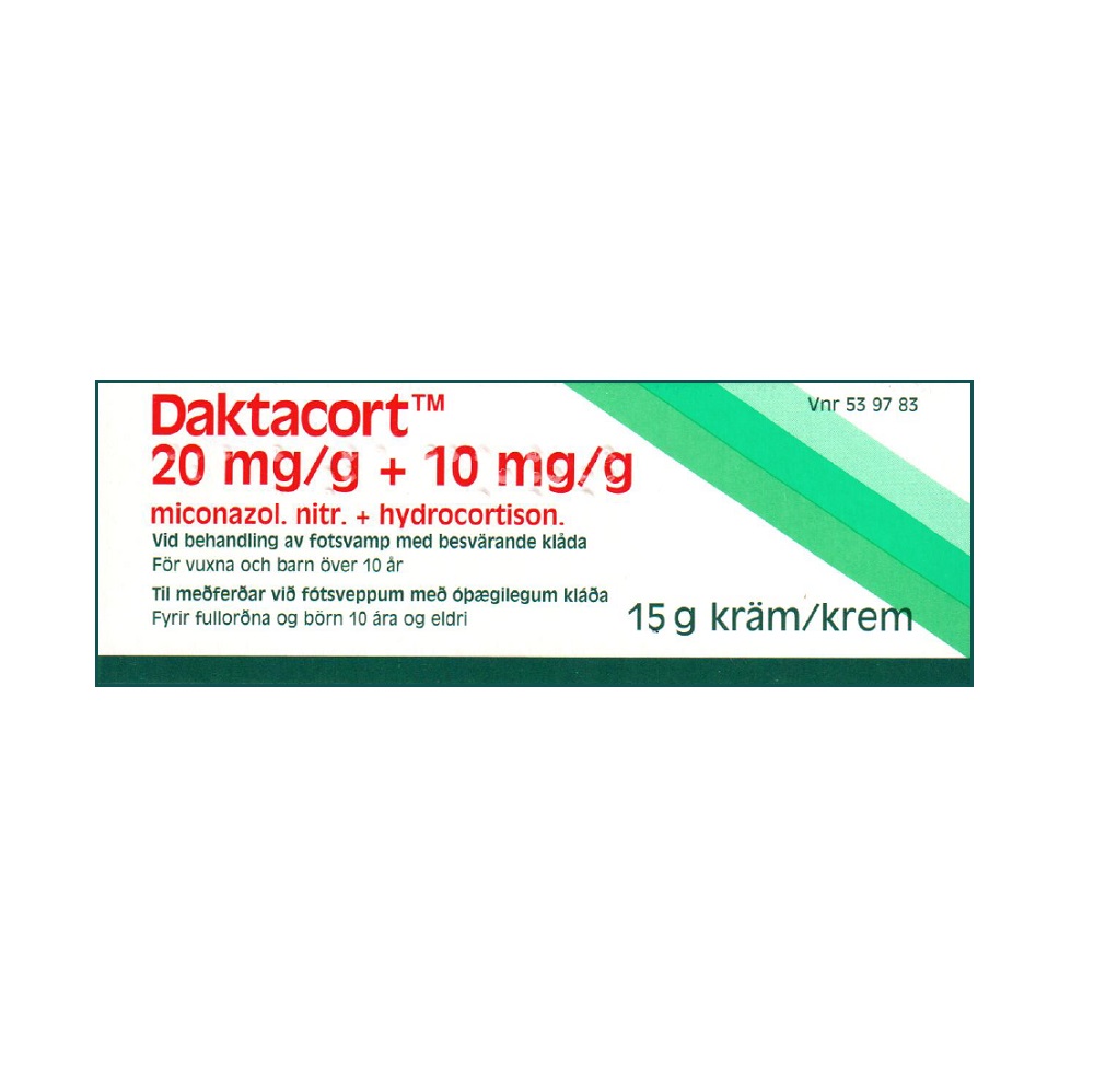 DAKTACORT 20 mg/g + 10 mg/g kräm 15 g – aposve.se