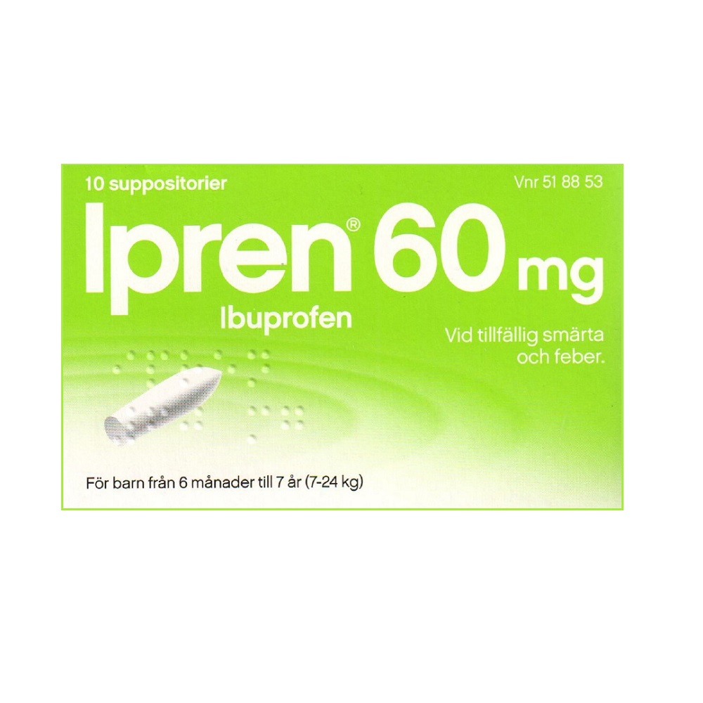 Ipren 60 mg 10 suppositorier – aposve.se