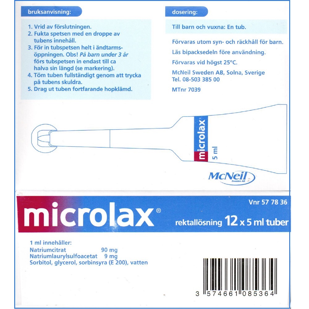 microlax 12 X 5 ml - aposve.se