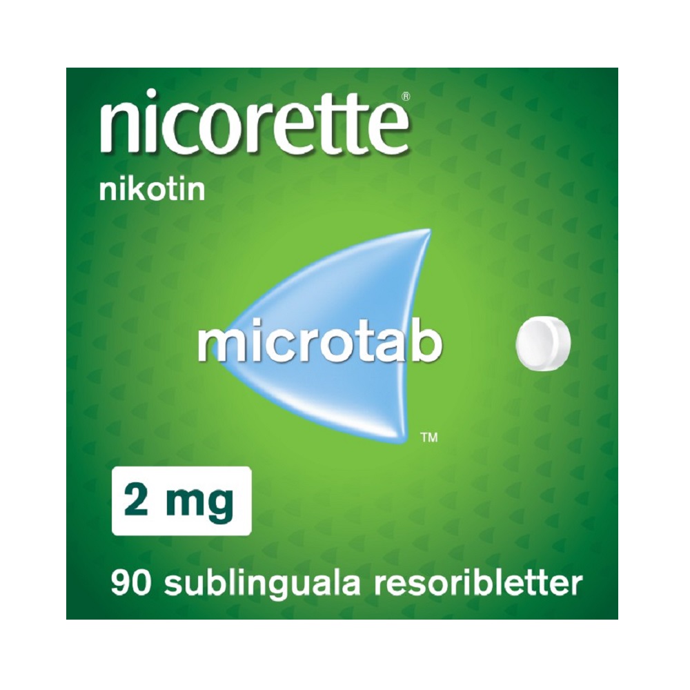 Nicorette Microtab 2mg 90 Sublinguala Resoribletter - Aposve.se