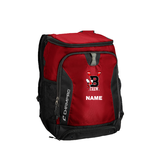 Champro Fortress Backpack Red – BC – Apparel Brothers
