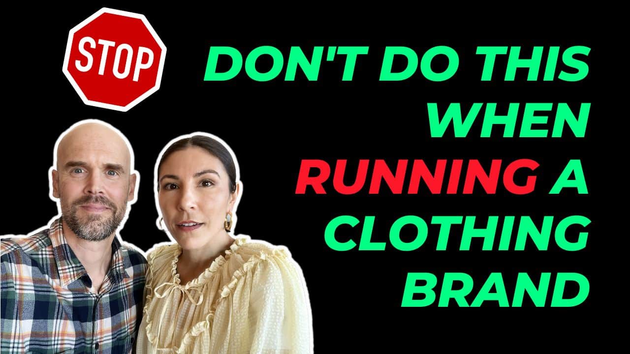 14 Mistakes To Avoid When RUNNING A Clothing Brand - Apparel ...