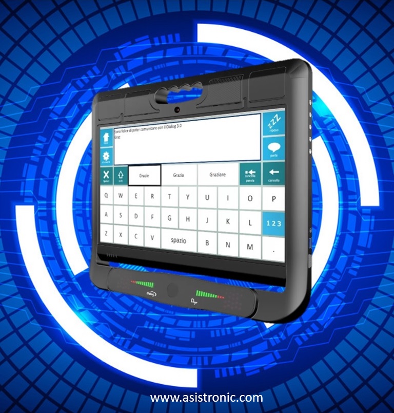 Comunicador asistido por seguimiento ocular Asistronic Dialog 3.0 ...
