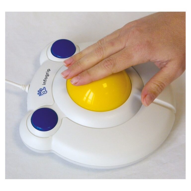 Ratón informático grande Bigtrack 2 Trackball by Ablenet – Asistronic