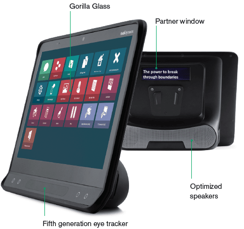 Comunicador Asistido con Lectura Ocular Tobii Dynavox I-13 – Asistronic