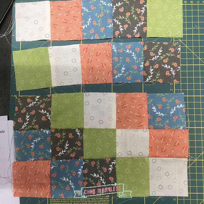 Patchwork Débutante #1 - Atelier Patchwork & Point Compté