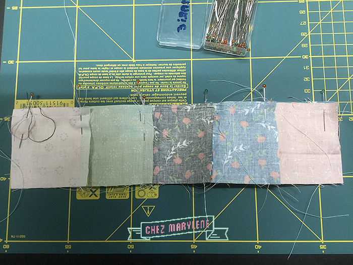 Patchwork Débutante #1 - Atelier Patchwork & Point Compté