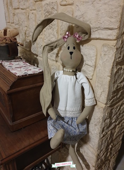Lapin de Pâques - Atelier Patchwork & Point Compté