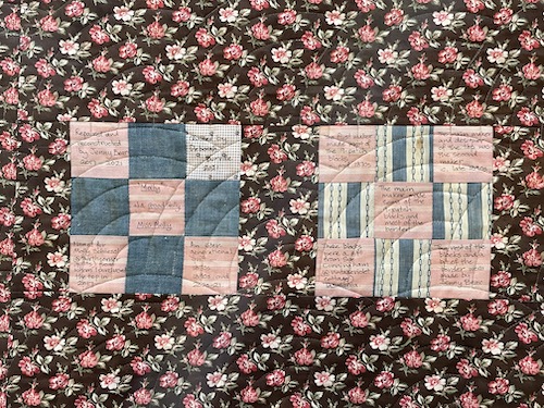 Carrefour Européen du Patchwork 2022 - Atelier Patchwork & Point Compté