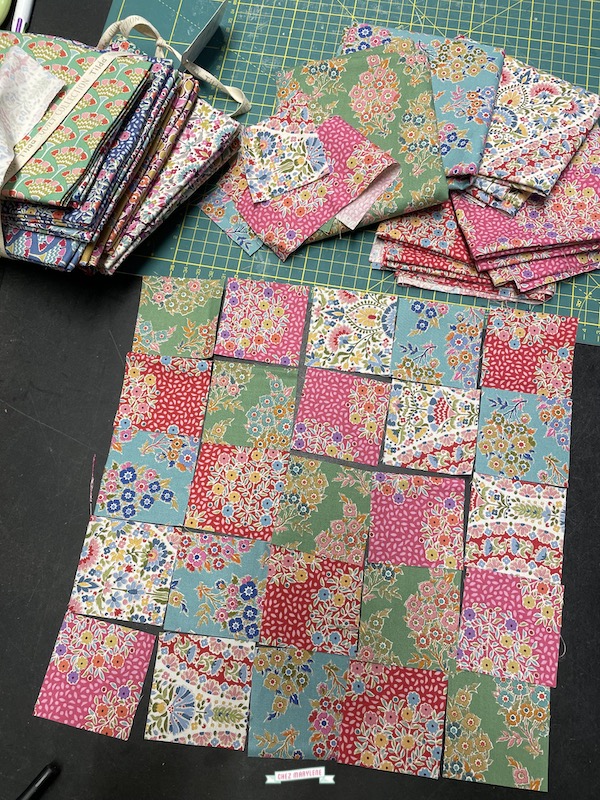 Patchwork débutante - Atelier Patchwork & Point Compté