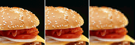 La notion de résolution bitmap... | atome451