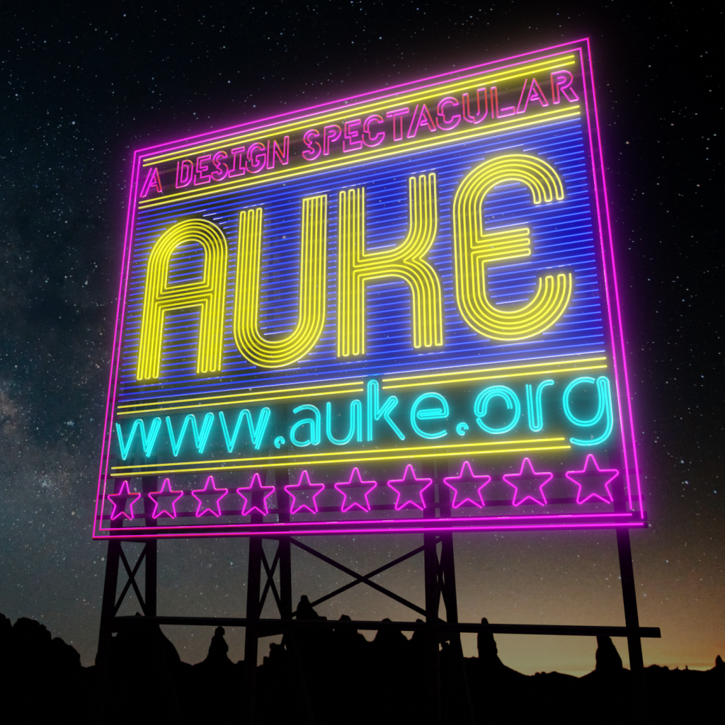 Auke's Neon Sign - Auke De Clerck