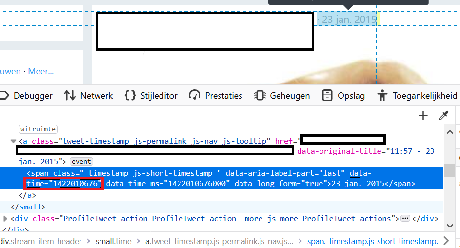 Interpreting metadata on Twitter - Aware Online Academy