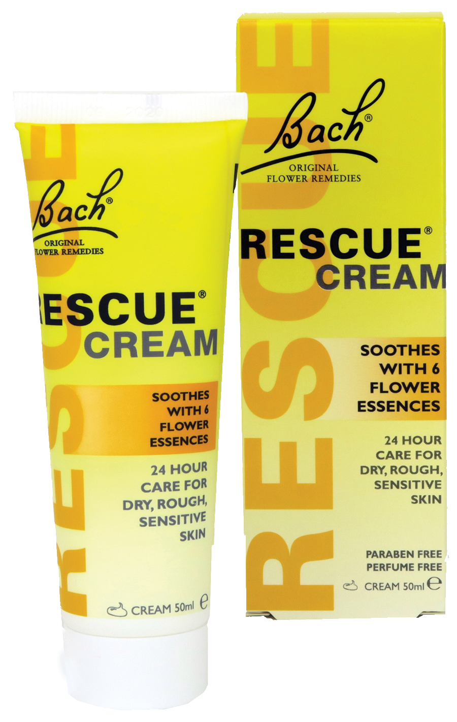 Rescue Cream - Info@BachFlower.com - 1-800-214-2850