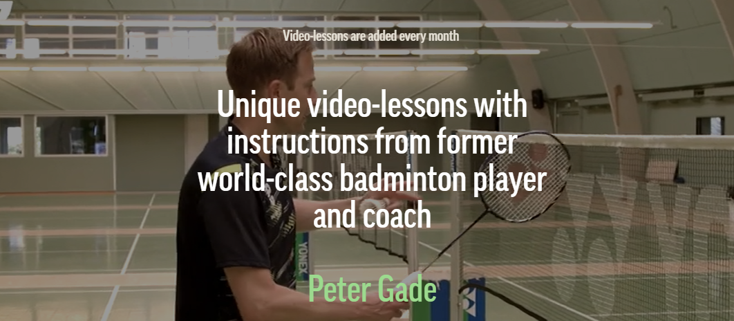 Peter Gade Academy - new online badminton training portal Peter Gade Academy - new online badminton training portal