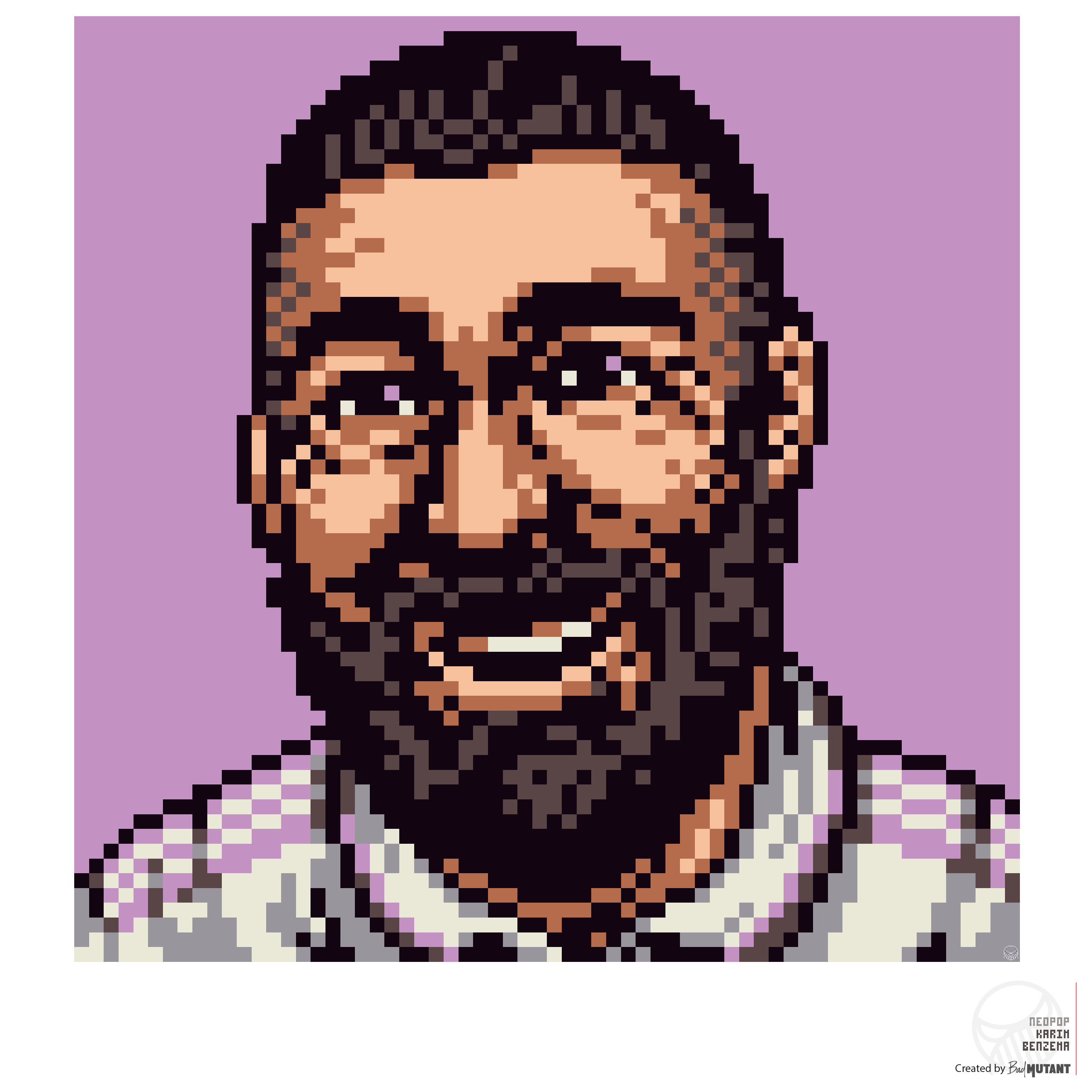 NeoPop Karim Benzema – Bad Mutant | Art, Design & Illustration