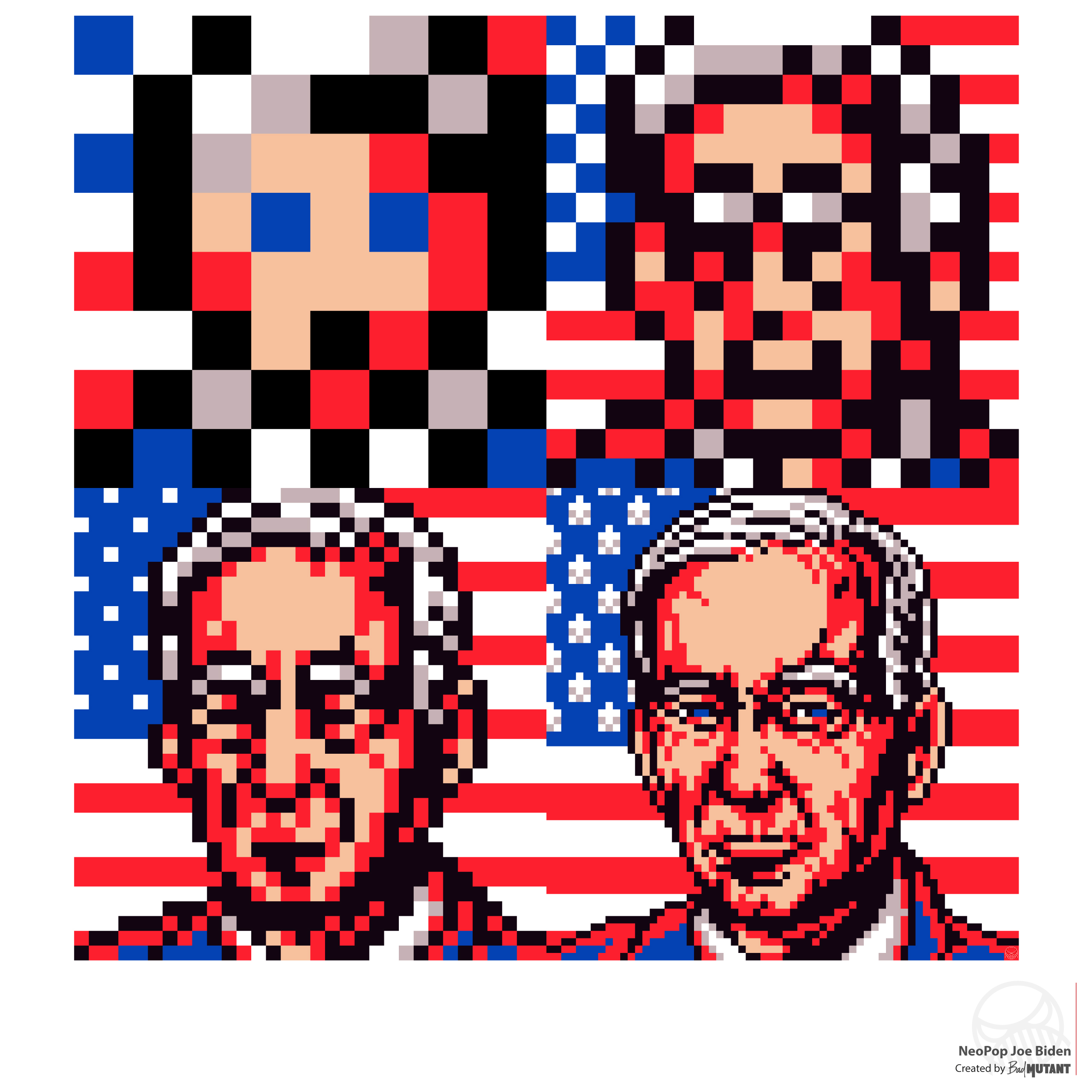 NeoPop Joe Biden – Bad Mutant | Art, Design & Illustration
