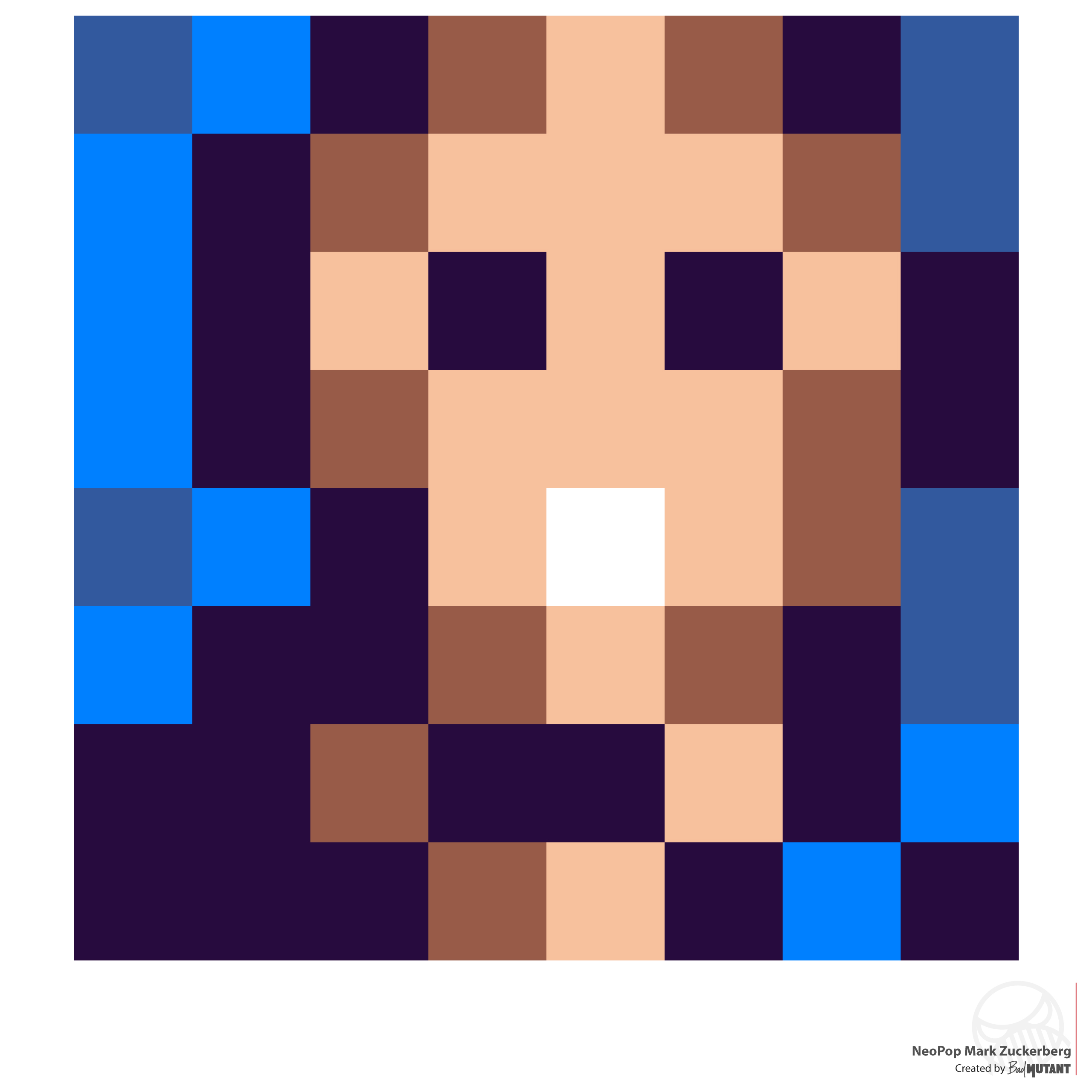 NeoPop Mark Zuckerberg – Bad Mutant | Art, Design & Illustration