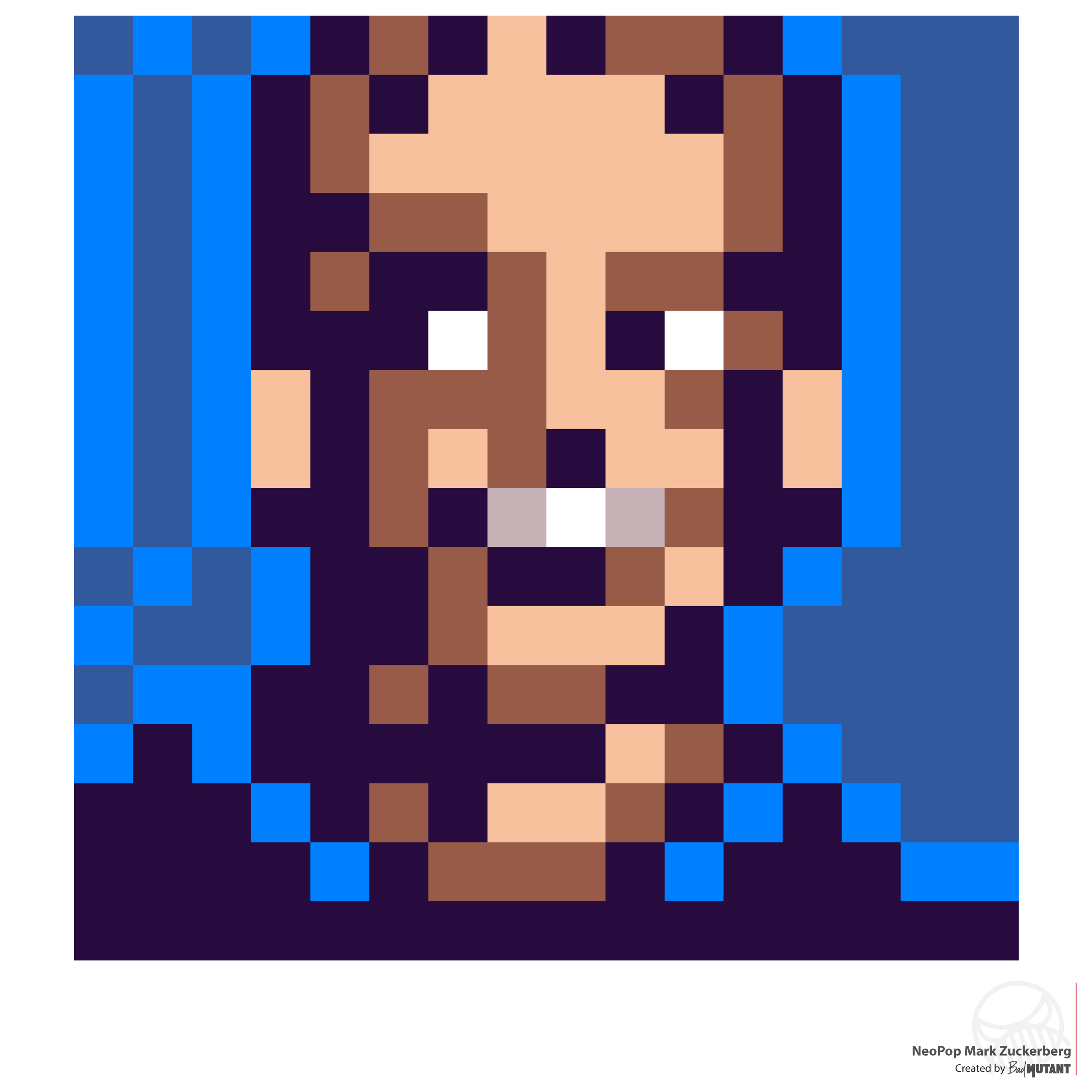 NeoPop Mark Zuckerberg – Bad Mutant | Art, Design & Illustration