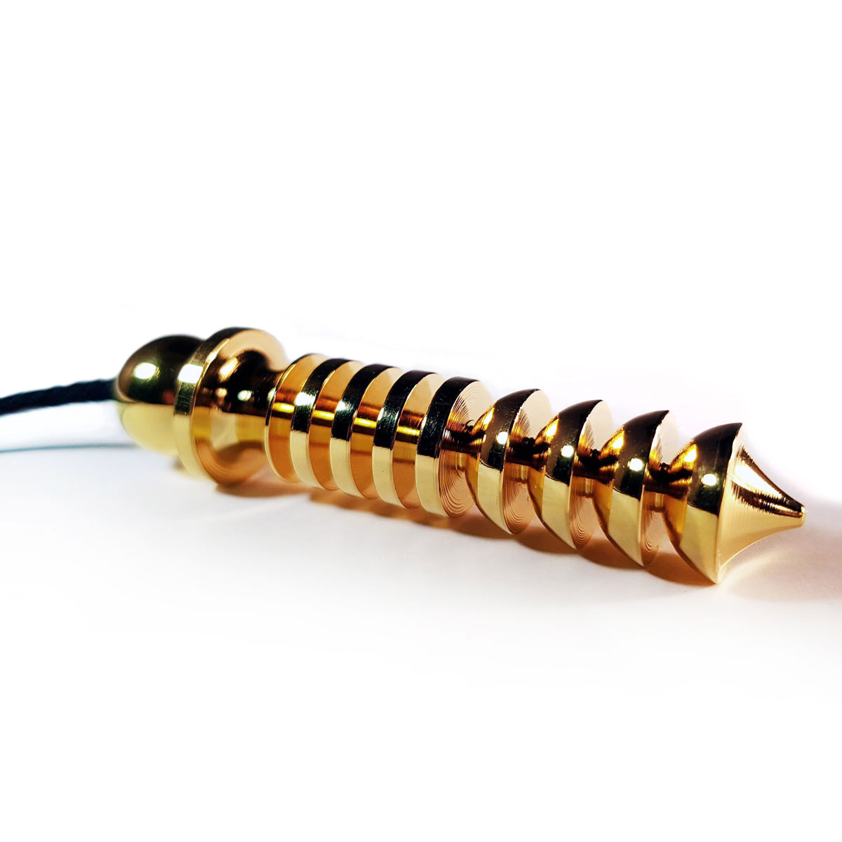 Isis-Osiris 4+4 Gold Pendulum | BAJ Pendulums UK