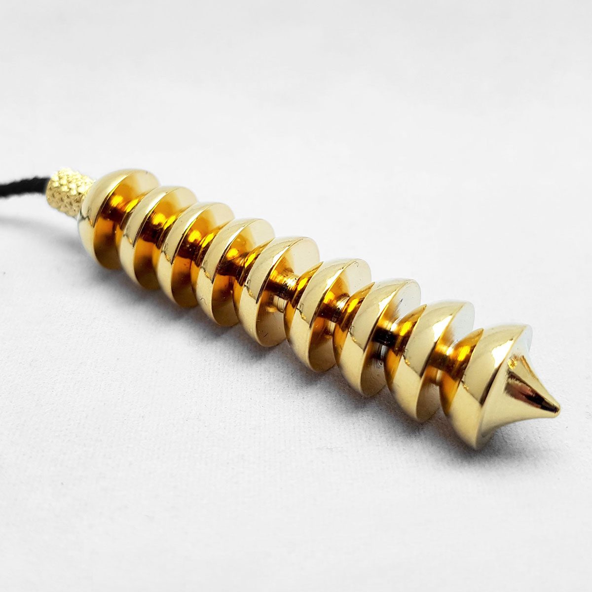 Osiris 9 Elements Gold Pendulum | BAJ Pendulums UK