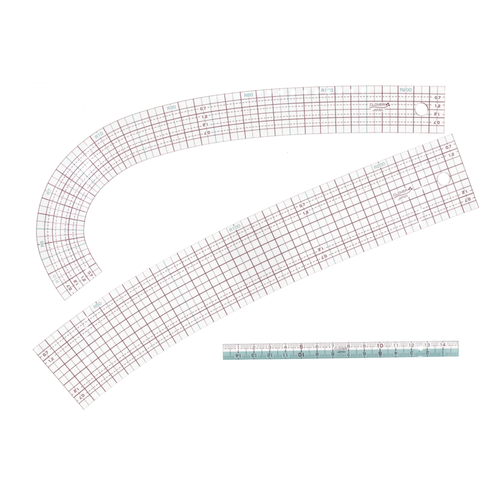 CLOVER CURVED RULER SET