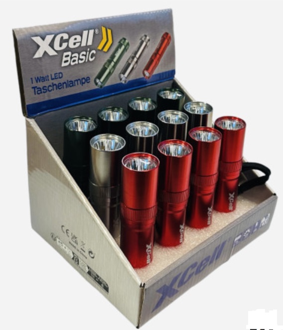 Xcell Basic display – Batteri-gruppen