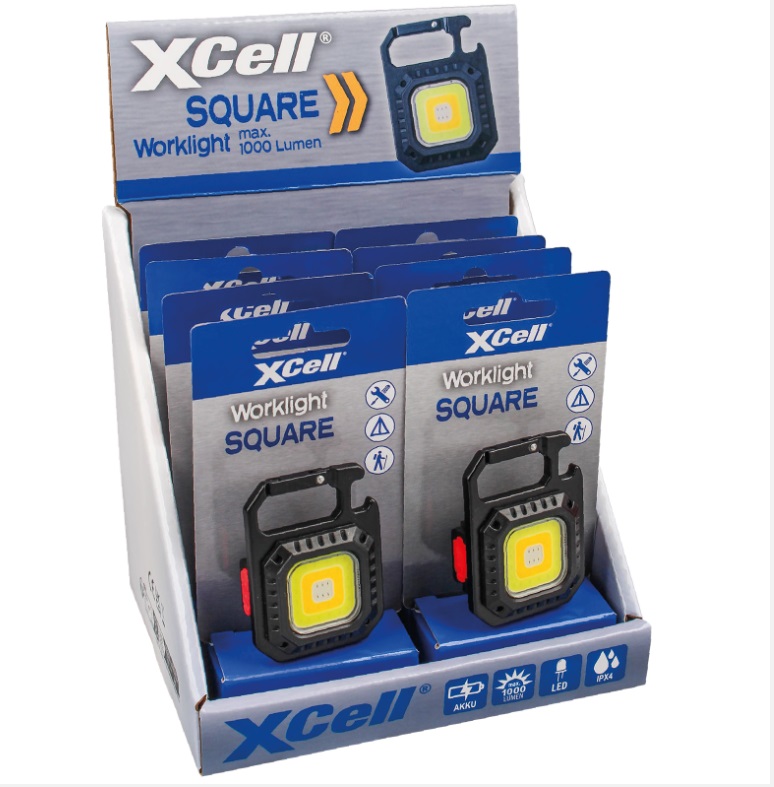 Xcell Square Display – Batteri-gruppen