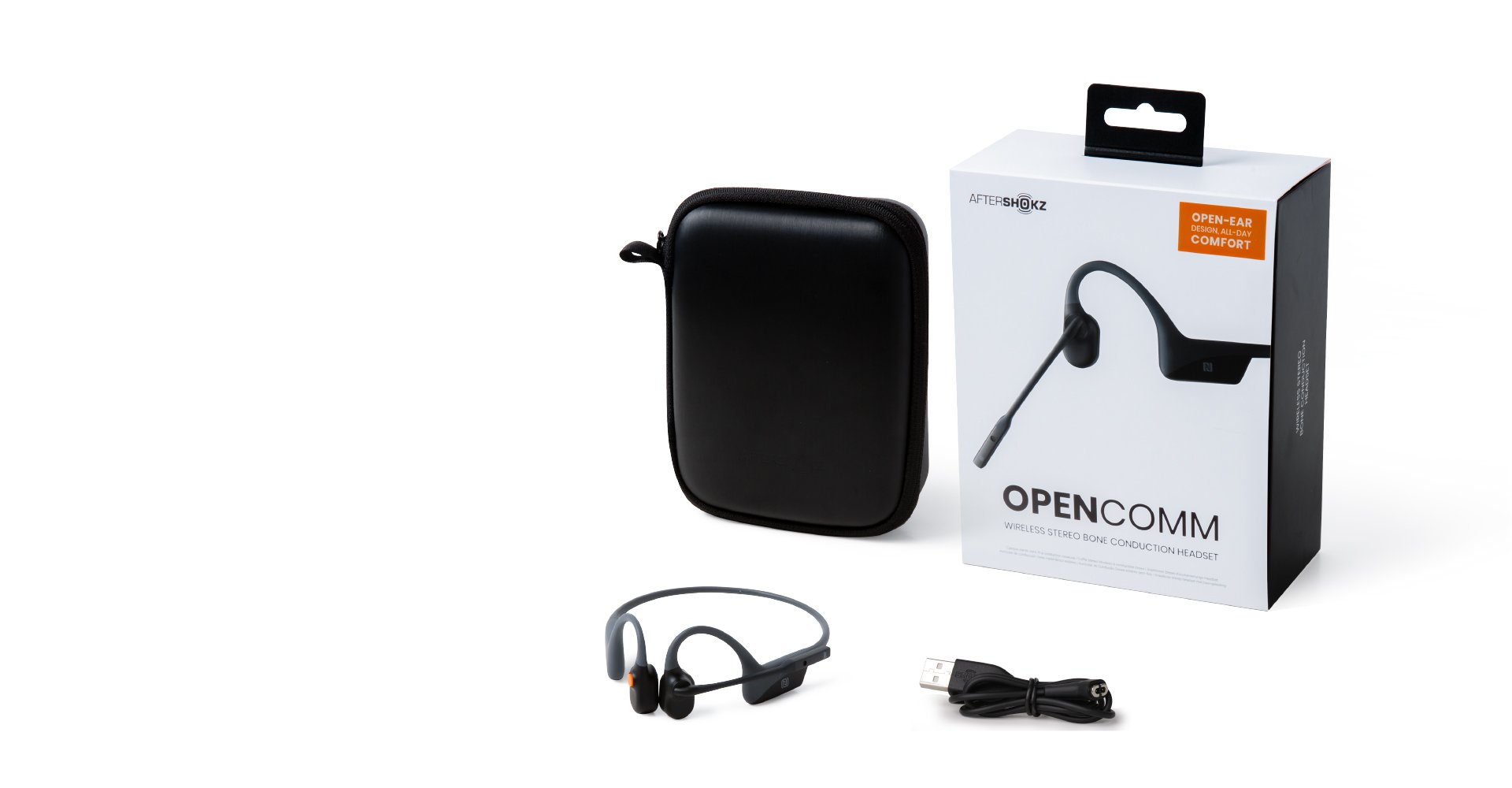 De AfterShokz OpenComm Review - AfterShokz Bone conduction Bluetooth ...