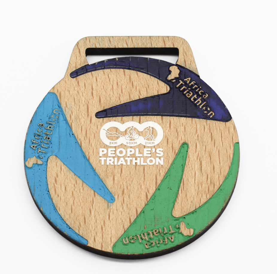 Colour Wood Medals - bespokesportsmedals.com