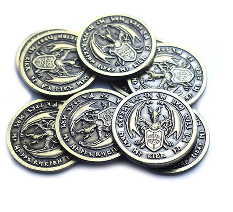 Custom Award Coins - Commemorative Coins | Bespoke Sports Medals