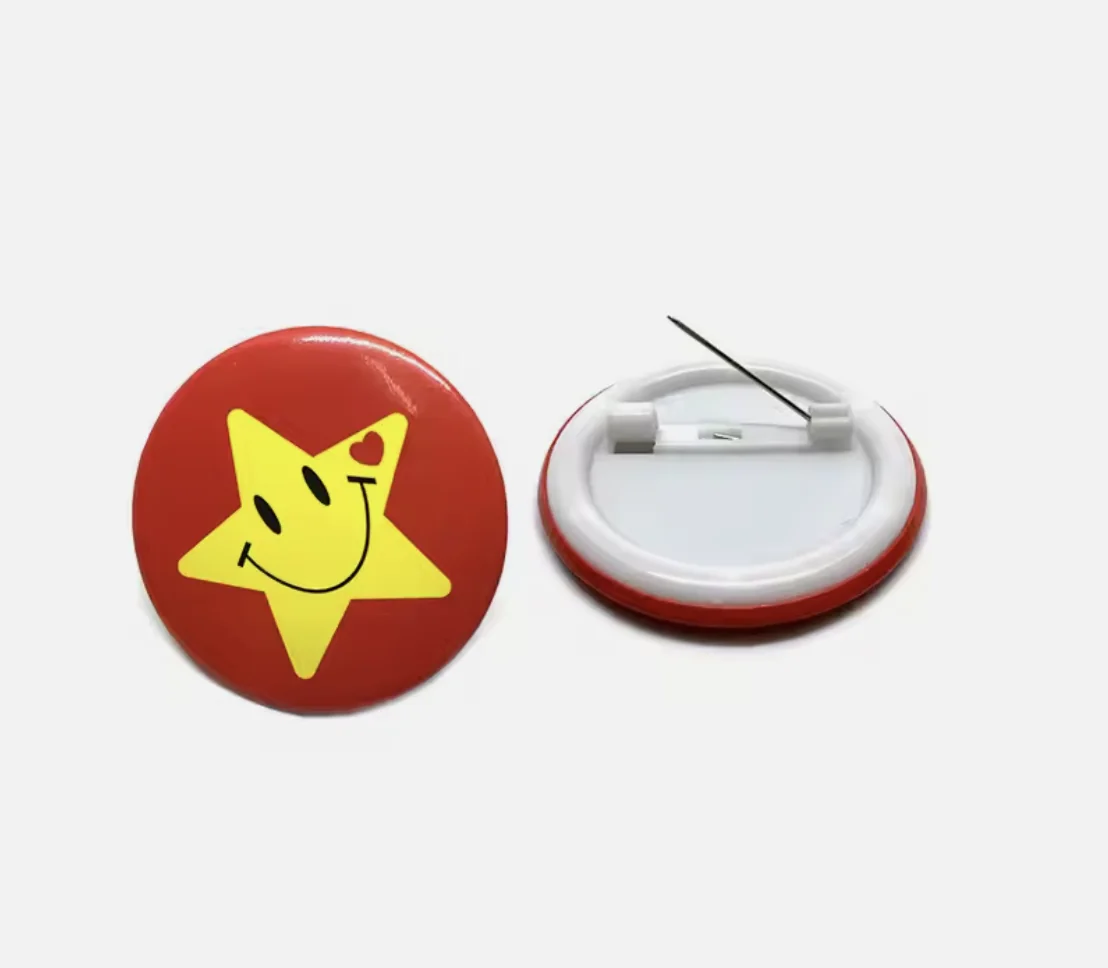 Plastic Backing Badge - bespokesportsmedals.com