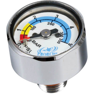 Mini manometer in bar