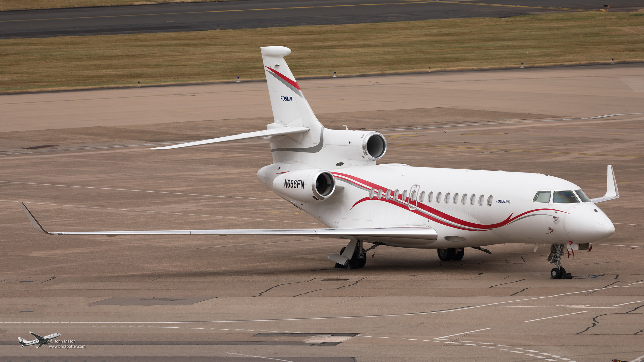 N656FN FA7X arrives from Teterboro + VP-CEJ Global 6000 @BHX - The ...